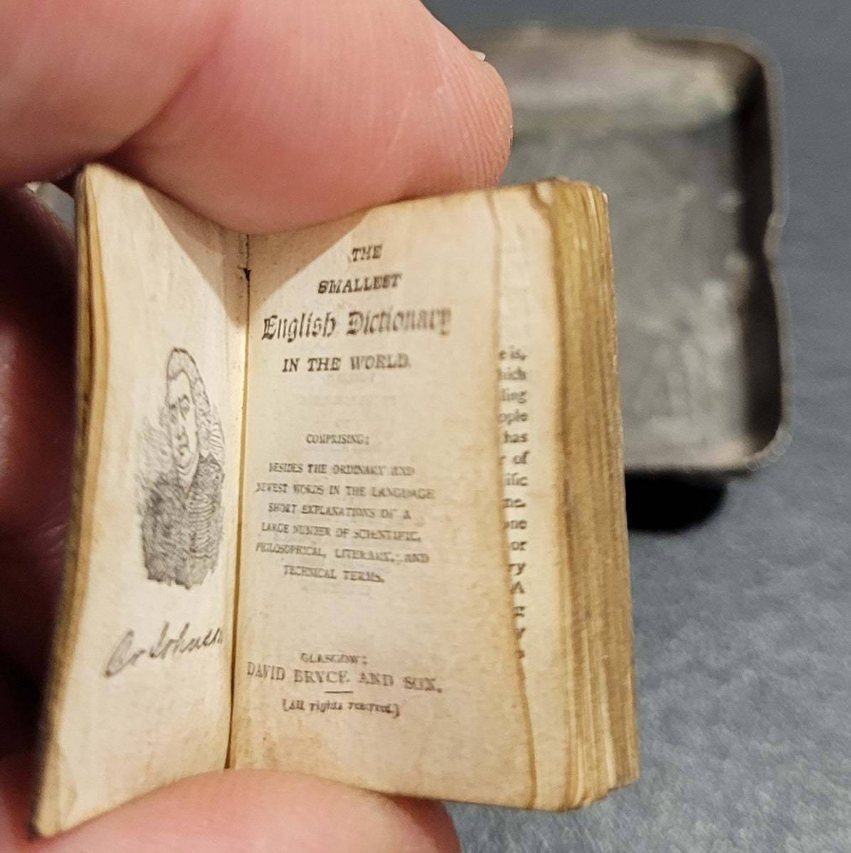 Pearson's Miniature Dictionary c late-1890/1900 – Camden Lock Books